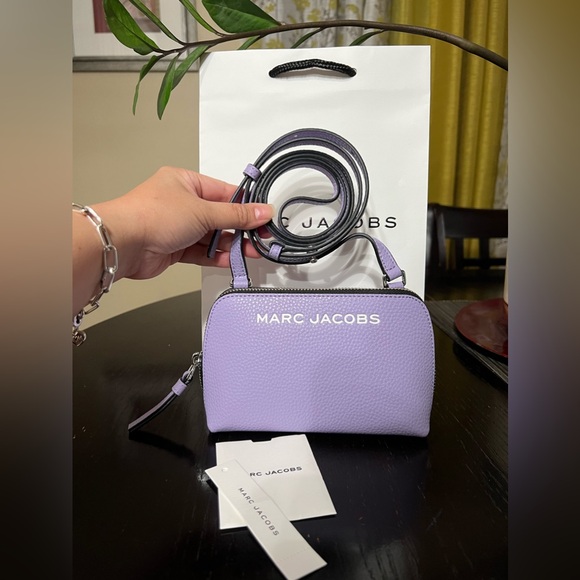 Marc Jacobs | Bags | New Marc Jacobs Mini Crossbody Bag In Lavender ...
